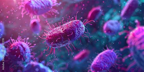 Bacterial Endotoxin Release High Resolution View Of Bacterial Endotoxins Being Released