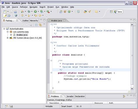 Optimizando Con Comentarios En Java