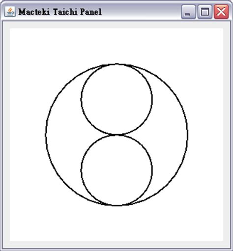 Macteki Guide On Java Programming How To Draw A Taichi Image