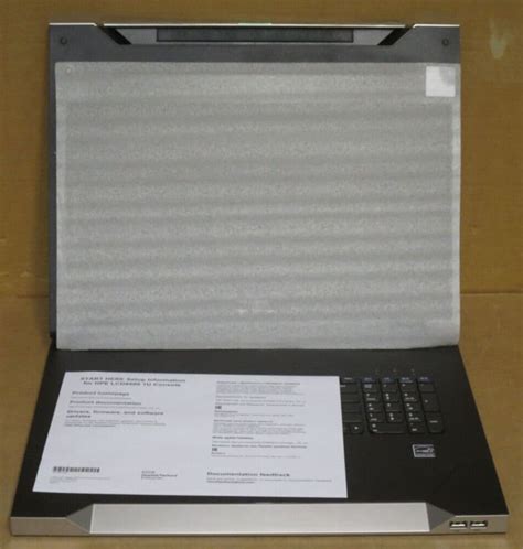 Hp Hpe Lcd8500 18 5 Wxga Tft Lcd 75hz 1u Intl Rackmount Console Only Af644a