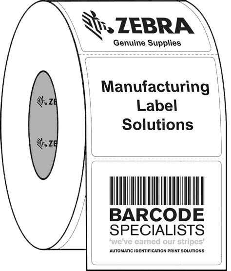 Barcode Specialists Zebra Manufacturing Label Solutions