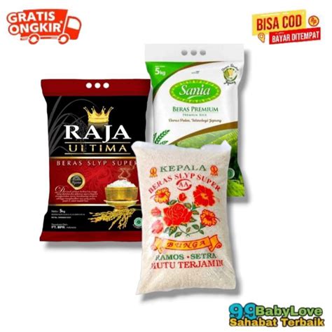Jual Beras Premium Medium 1 Kg Re Pack Shopee Indonesia