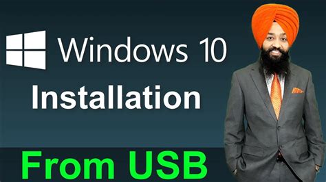 Install Windows From USB Windows Installation Step By Step In Hindi YouTube