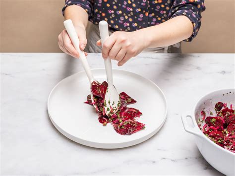 Simple Beet Carpaccio With Mixed Herbs Recipe Kitchen Stories