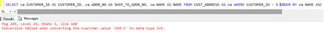 Sql Server Conversión Fallida En Sentencia Sql En C Stack Overflow En Español