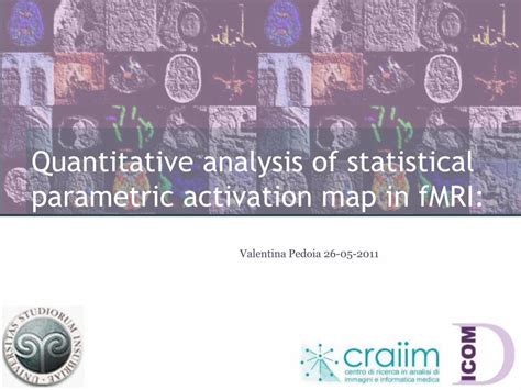 pdf quantitative analysis of statistical parametric activation map