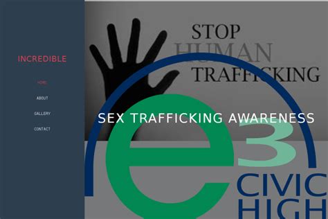 Sex Trafficking Awareness Webflow