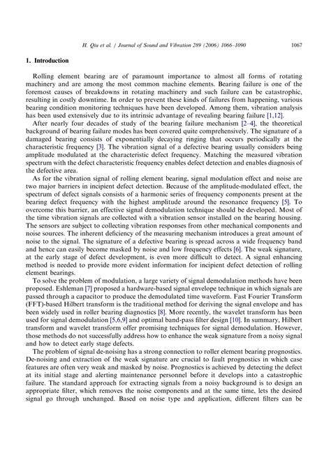 Solution Wavelet Filter Based Weak Signature Detection Method And Its