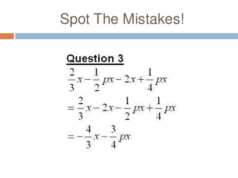 Algebraic Manipulation Lesson