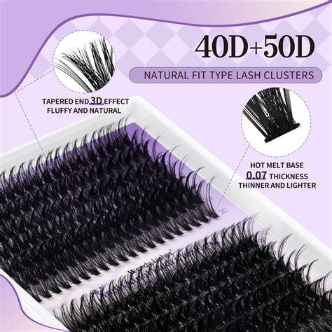 Lover Cluster Lash 40d 50d Lashes Wendylash
