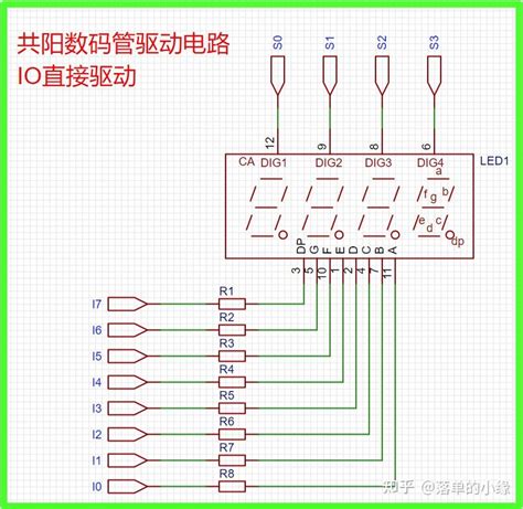 硬件篇 元器件之数码管 知乎