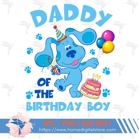 Daddy Of The Birthday Blues Clues Png 
