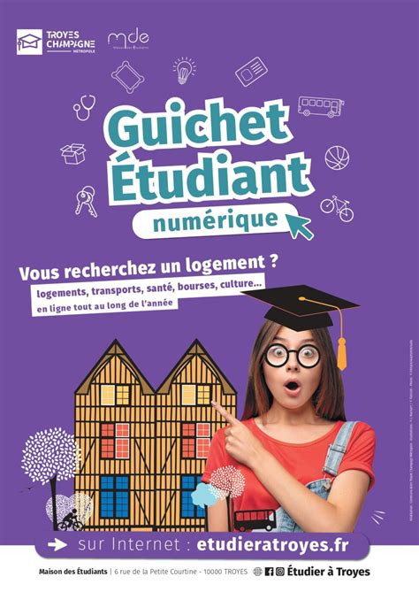 Étudier à Troyes Guichet Etudiant Numérique