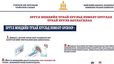 Инфографик Эрүүл мэндийн тухай хуульд нэмэлт оруулах тухай хуулийн танилцуулга