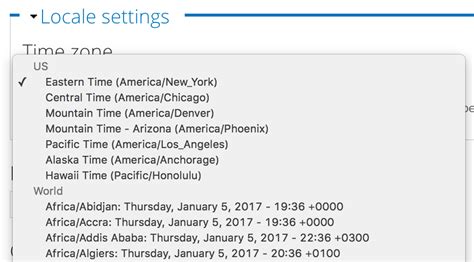 Easy Timezone Select