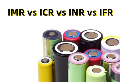 IMR Vs ICR Vs INR Vs IFR Lithium Batteries Ebike Battery Manufacturer