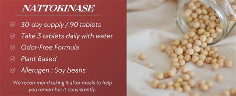 Fine Japan Nattokinase 6000fu Japanese Fermented Natto Enzyme With