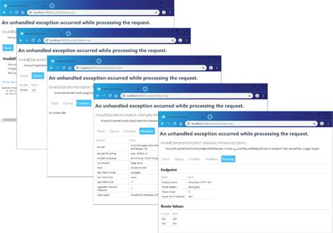 ASP NET Core 框架揭秘实例演示 错误页面的N种呈现方式 Artech 博客园