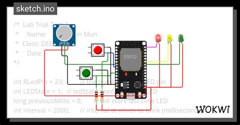 Labtrialtest2partabrevision Wokwi Esp32 Stm32 Arduino Simulator