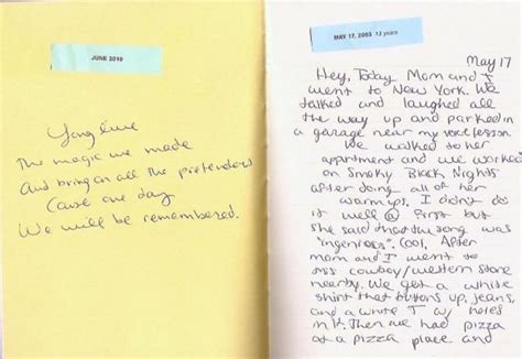 Taylor Swift Notepad With Lyrics