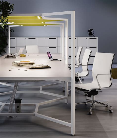 Fantonis Hub Modular Desk Unit Acts Like A Wall Less Box