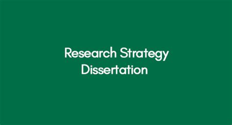﻿what Is Research Strategy Dissertation A Step By Step Guide Premier Dissertations