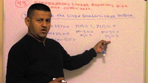 solving boundary value problems youtube