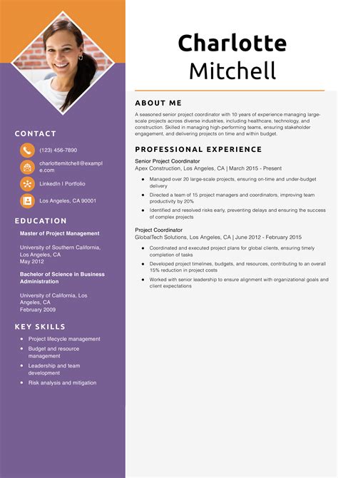Project Coordinator Resume Examples And Templates For 2025