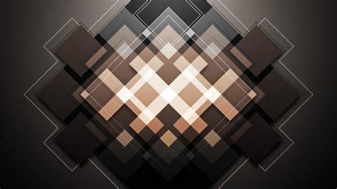 Abstract Geometry Pattern Brown Wallpapers Hd Desktop And Mobile
