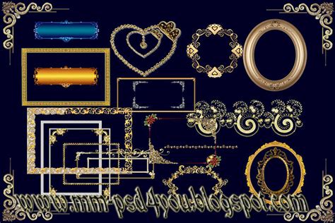 ဖိုတိုရှော့အတွက်psdဖိုင်များ ဖိတ္စာအတြက္ေဘာင္မ်ားpsd