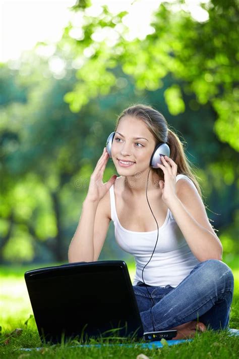 Girl Calculating Earth Radius On Digital Screen Stock Photo Image Of Person Digital 53422440