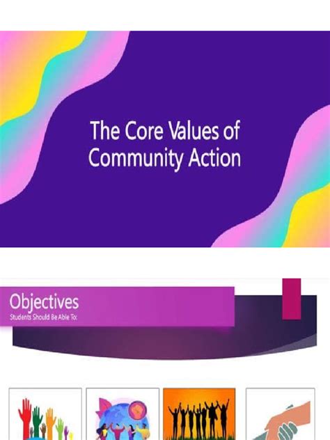 Cesc Core Values Of Com Initiatives Pdf
