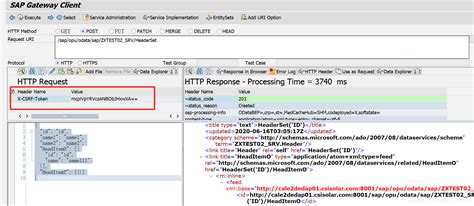 去除外部系统访问sap Odata发布的服务的csrf的保护机制sap Odata Csrf Csdn博客