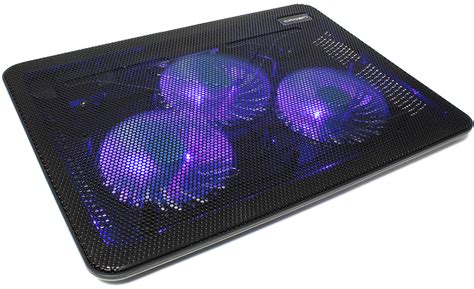 Охлаждающая подставка для ноутбука Crown CMLC-1043T BB Black – фото ...