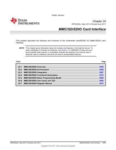 Chapter 24 Mmc Sd Sdio Card Interfacepdf