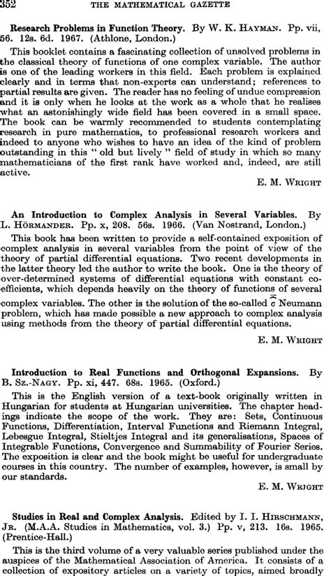 Introduction To Real Functions And Orthogonal Expansions By B Sz