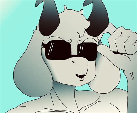 Hot Asriel Rdeltarune