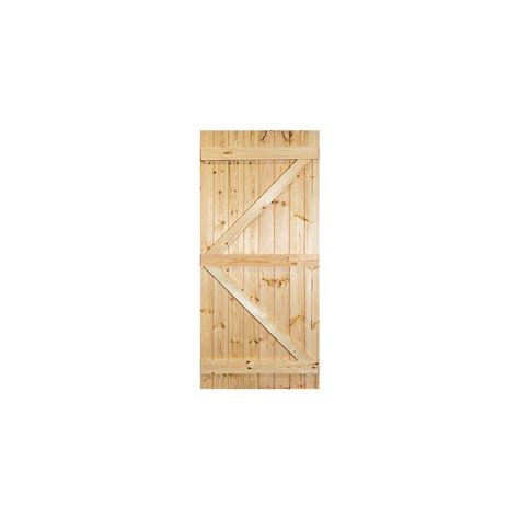 Door Pine Batten 813mmx2032mm 1up Hardware