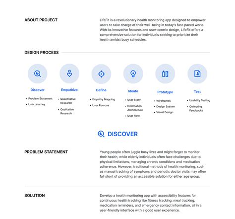 LifeFit Health Monitoring App UI UX Case Study Behance