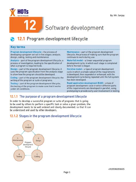 chapter 12 software development pdf software development process software engineering