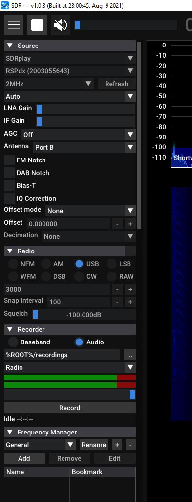 No Audio No Mode Change AlexandreRouma SDRPlusPlus Discussion GitHub