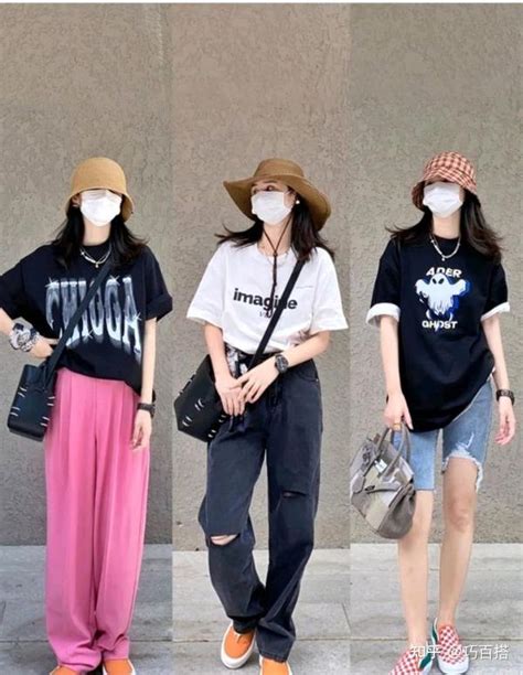 24套夏日穿搭示范，时尚又不失亮点，出门省时间照着穿就够了！ 知乎