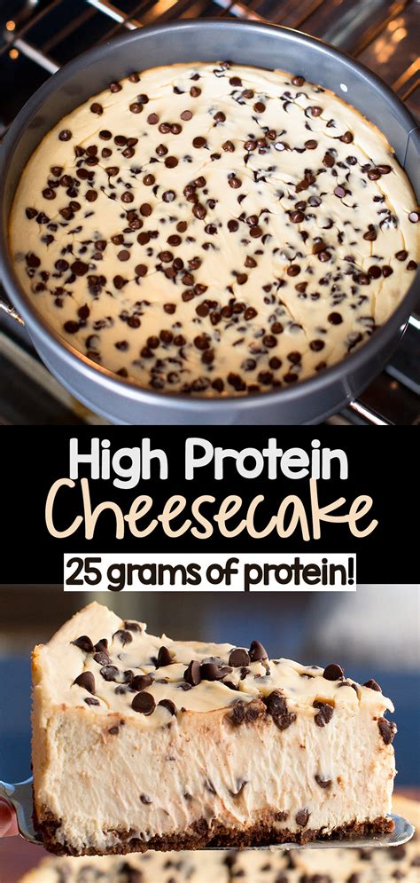 Protein Cheesecake Recipe Over 25 Grams Of Protein