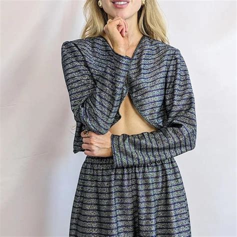 Stunning Real Vintage 2 Piece Set From The 1980s Depop