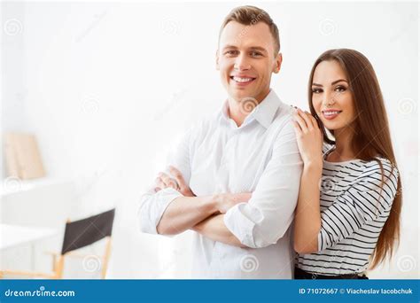 Nice Woman Bonding To Her Boyfriend Stock Image Image Of Concept Enjoyment