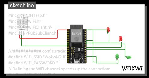 Sensor De Temperatura Wokwi Esp32 Stm32 Arduino Simulator