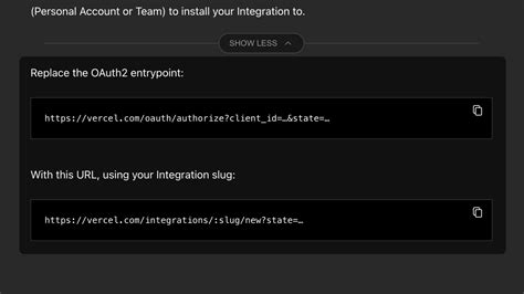 Sunsetting The OAuth Integration Entrypoint Vercel