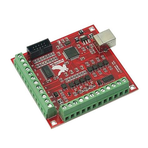 4 Axis Usb Mach3 100khz Breakout Board