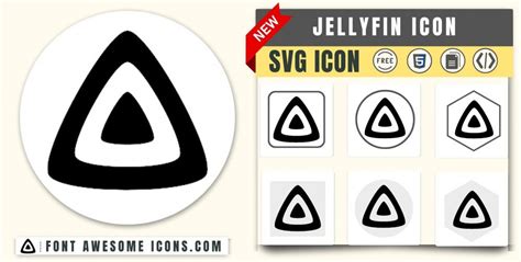 Jellyfin Icon Svg Code — Download Path Html