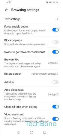 How To Enable Or Disable Block Pop Ups Huawei Manual TechBone